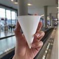 ACDANC White Paper Cone Cups, paper ice cream cups, Snow Cups, Coated ...
