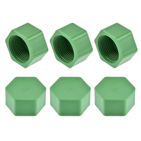 G1 Pipe Fitting Cap, PPR Hex Female Thread, for Garden and Outdoor ...