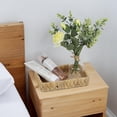 Bathroom Tray Countertop, 10 Inch Water Hyacinth Bathroom Basket ...
