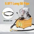 10000 PSI 750W 110V 8L Capacity, Single Acting Manual Valve, Electric ...