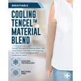 Beige Medium Protective Arm Sleeves, UPF 50 Sun Protection for Thin ...