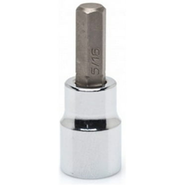 Crescent Assorted Sizes x 1/2 in. drive Metric 6 Point Hex Bit Socket ...