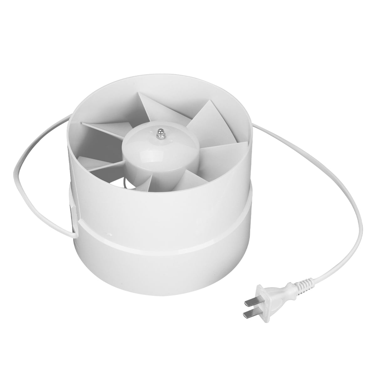 Round Duct Fan Ventilation Exhaust Fan 6 Inch Circular Pipe Fan Kitchen ...