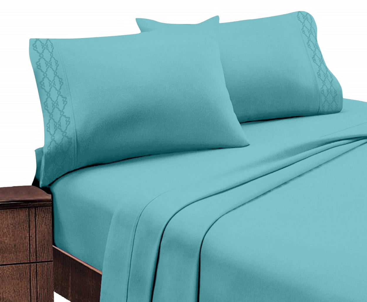 Flat Sheets Bedding bedding striped pink stripes retro Supreme Touch ...