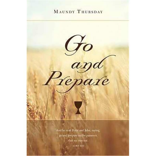Maundy Thursday Bulletin Covers