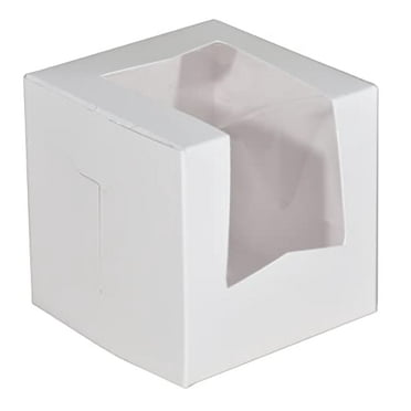 SCT Tuck-Top Bakery Boxes 19w x 14d x 4h White 50/Carton 1029 - Walmart.com