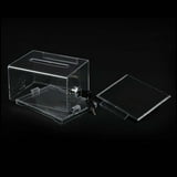 Clear Voting Box Multifunctional Suggestion Box Lockable Ballot Box ...