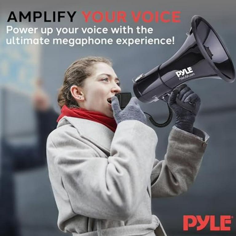 Megaphone Rechargeable 50w Rechargeable Megaphone Bullhorn | Loud ...
