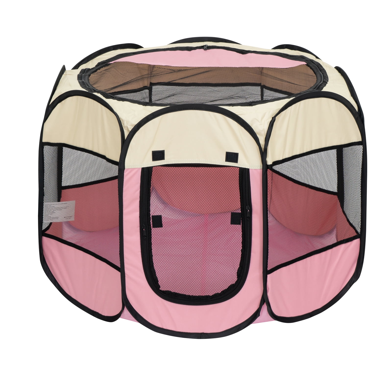 Corral para Mascotas Onof Plegable y con Malla Transpirable - Mediano ...