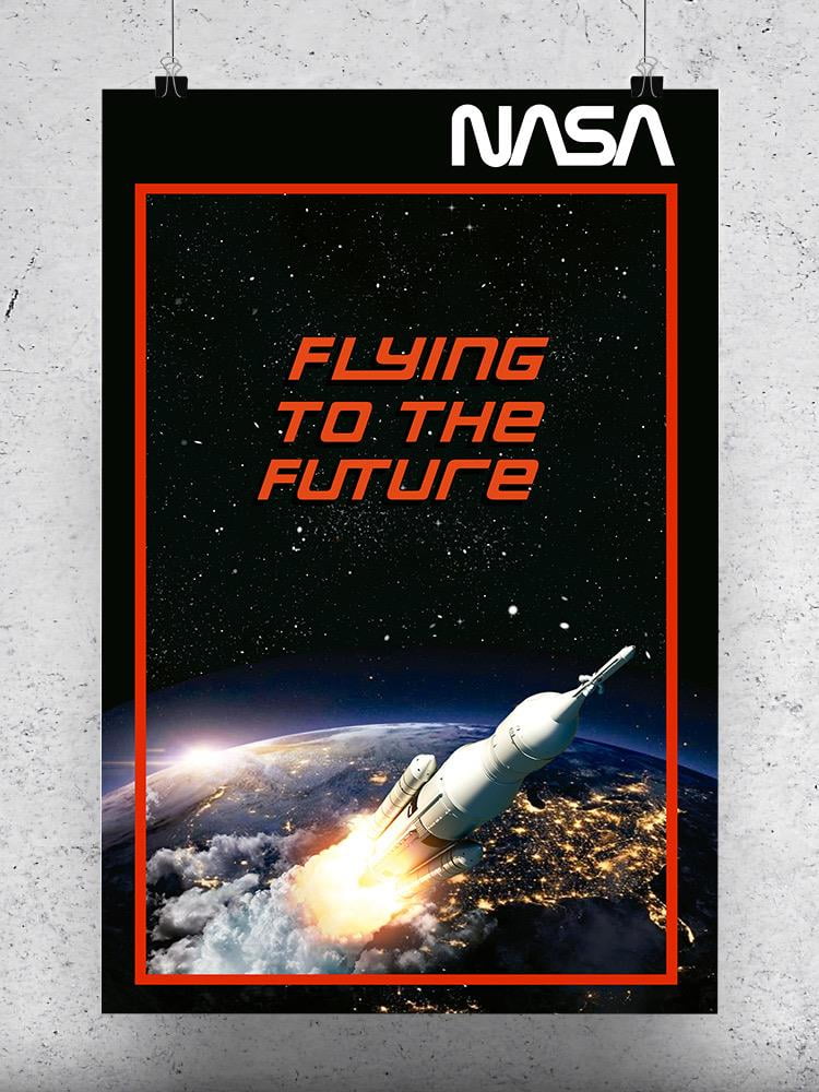 NASA Flying To The Future Poster - NASA Designs, - Walmart.com