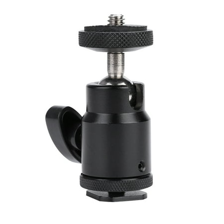 Ball Head Adapter, Aluminum Alloy Structure Detachable Design Hot Shoe ...