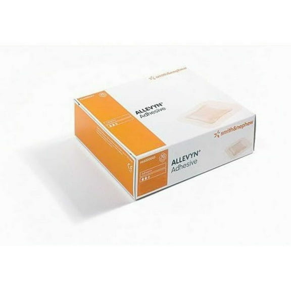 Smith & Nephew Allevyn Adhesive Foam Dressing Adhesive Bandage, 9 X 9 ...