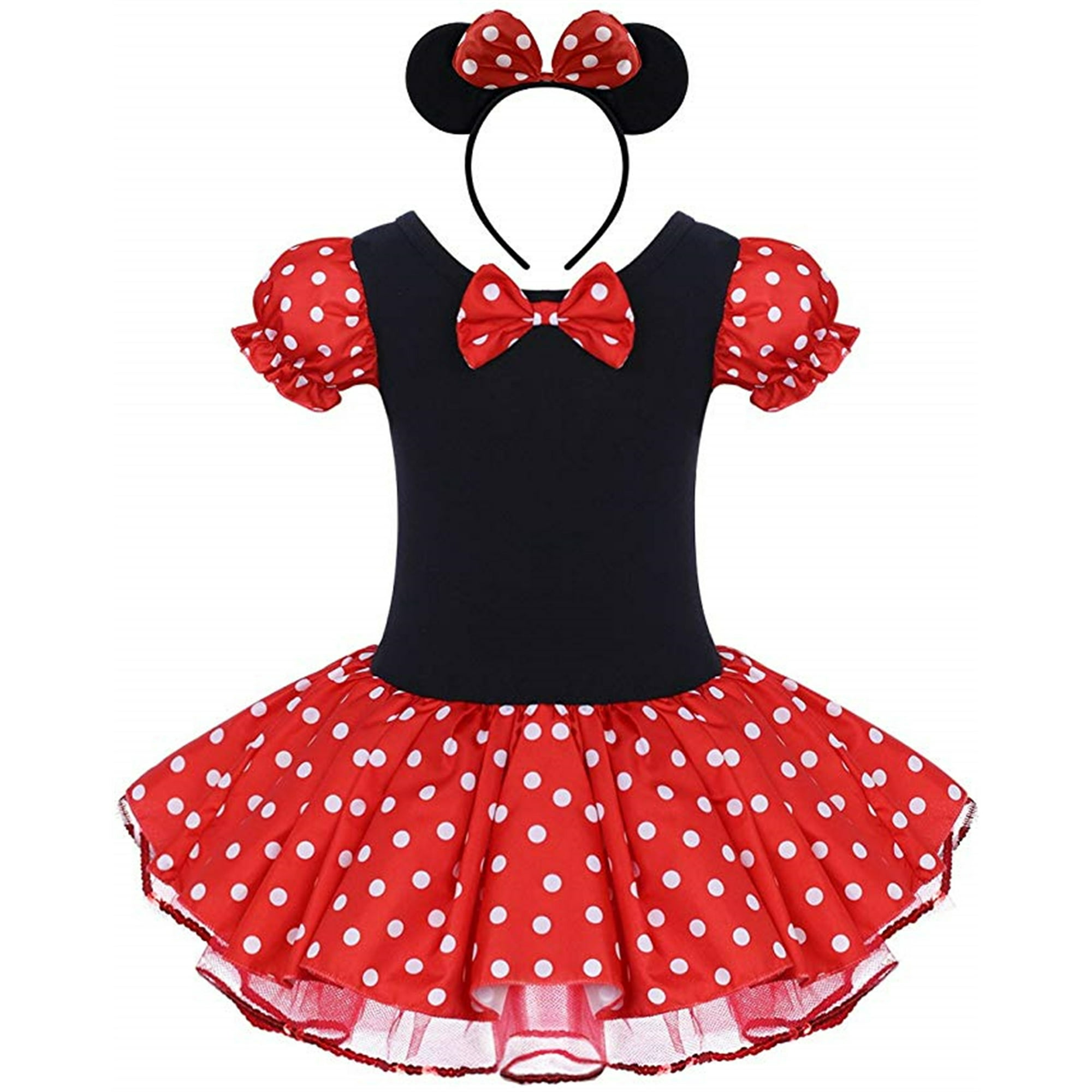 Click here for Kawell Minnie Costume Baby Girl Dress Mouse Ear He... prices