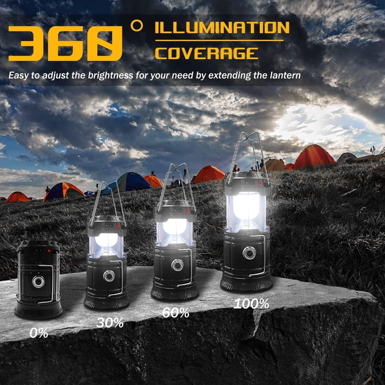 Camping Lanterns At Walmart Rechargeable Portable Outdoor LED Lantern