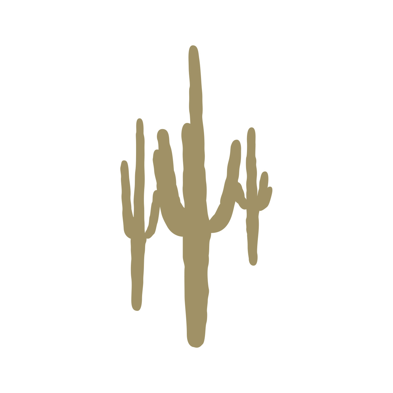 Saguaro Cactus Sticker Decal Die Cut - Self Adhesive Vinyl ...