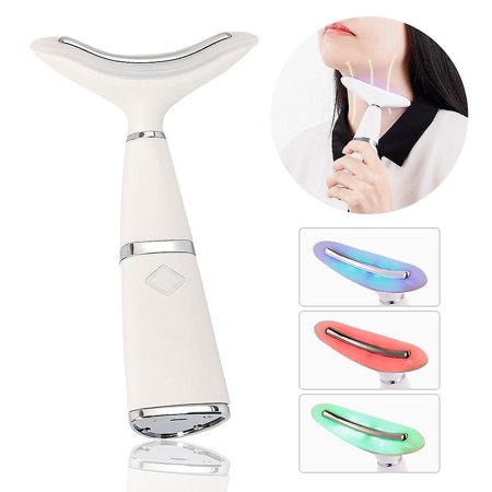 Reduce Double Chin Device Neck Face Lifting Vibration Massager Heating ...