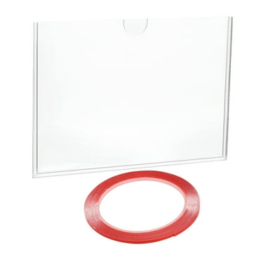 Rotating Clip On Acrylic Sign Holder with Aluminum Alloy Clamp for ...