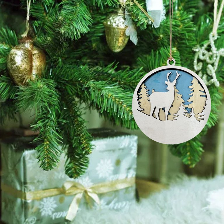 Rustic Christmas Scene