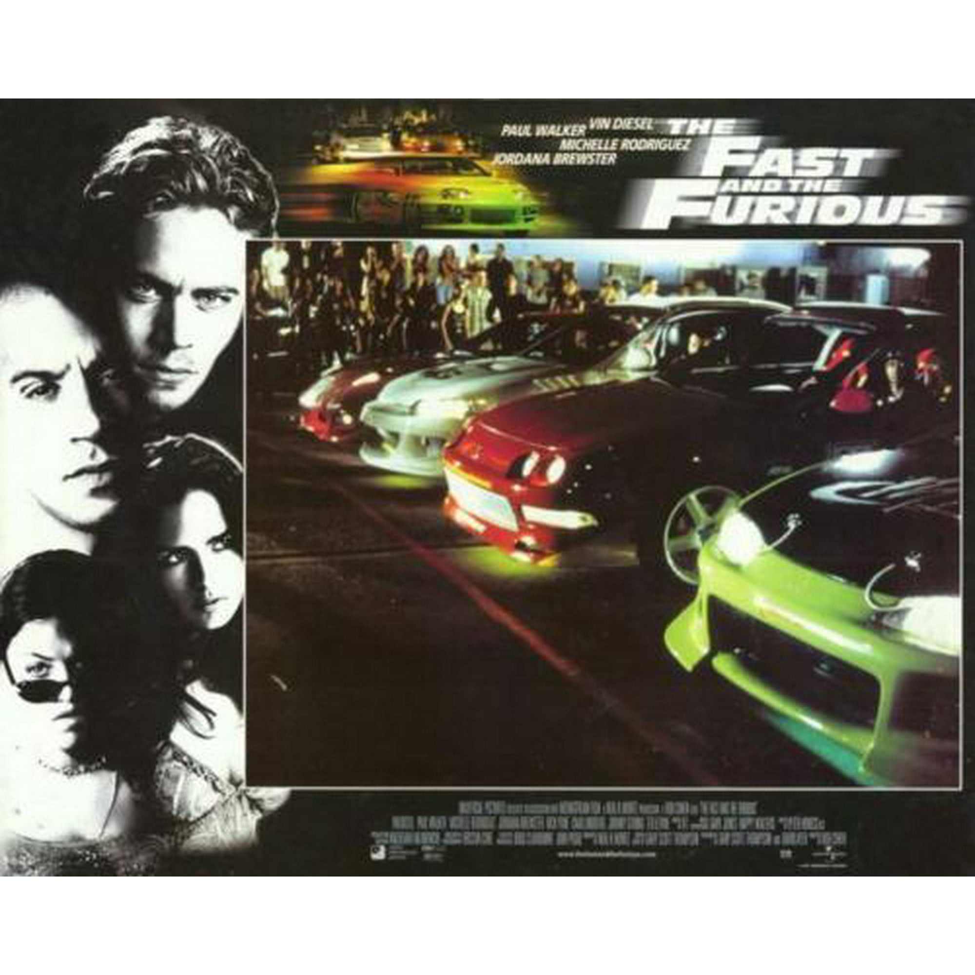 The Fast And The Furious 4 Movie Poster