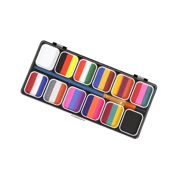 Guardoinrt Face Body Paint Palette Professional Safe Water-Based ...