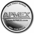 1/10 oz Silver Round - APMEX - Lot of 50 - Walmart - Walmart.com