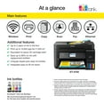 Epson WorkForce ET-4750 EcoTank Wireless Color All-in-One Supertank ...
