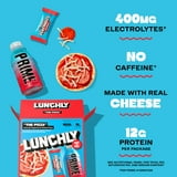 LUNCHLY Healthier Pizza Protein Snack with Prime Hydration and ...