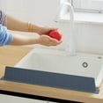 XMMSWDLA kitchen sink water splash guard-silicone sink splash guard for ...