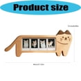 Cats Shaped Picture Frame Cats Mini Photo Frame for Desktop Tabletop ...