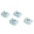 30Pcs M6/M8 T-Slot Nuts Set Carbon Steel Threaded T Sliding Nut Block Fasteners for 40 Series ...