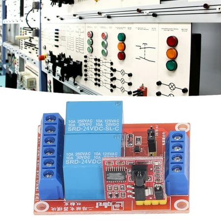 Remote Control Relay Module, 2 Channel Infrared Remote Control Relay ...