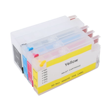 Inkjet Printer Box, Smart Chip Ink Black Blue Red Yellow Less Leakage ...