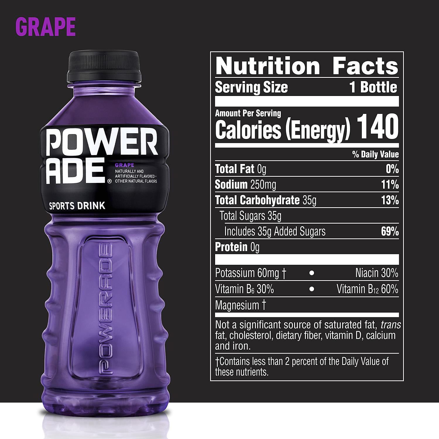 Powerade Sports Drink Variety Pack (20 Ounce bottles, 24 Count