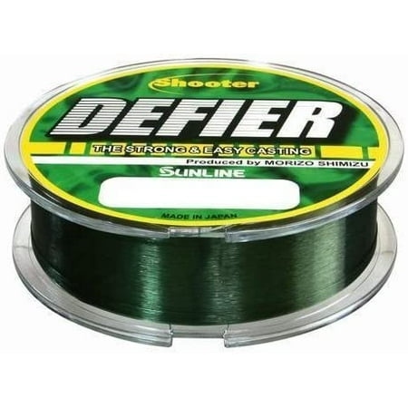 Sunline 60072692 15 Lb. Shooter Defier, Stealth Dark Green, 330 yd ...
