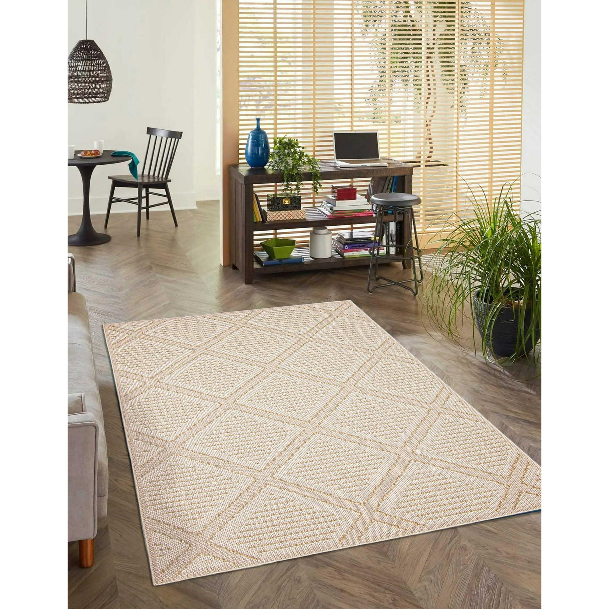 Click here for Ecarpet Jute Style Area Rug For Bedroom  Living Ro... prices