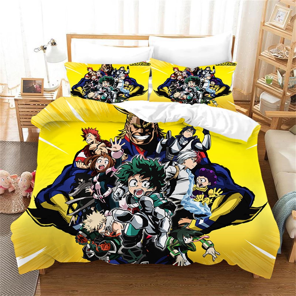 New Cool My Hero Academia Bedding Bed Set Twin Full Queen King Size ...