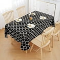 decorUhome Waterproof Vinyl Tablecloth with Flannel Backing for ...