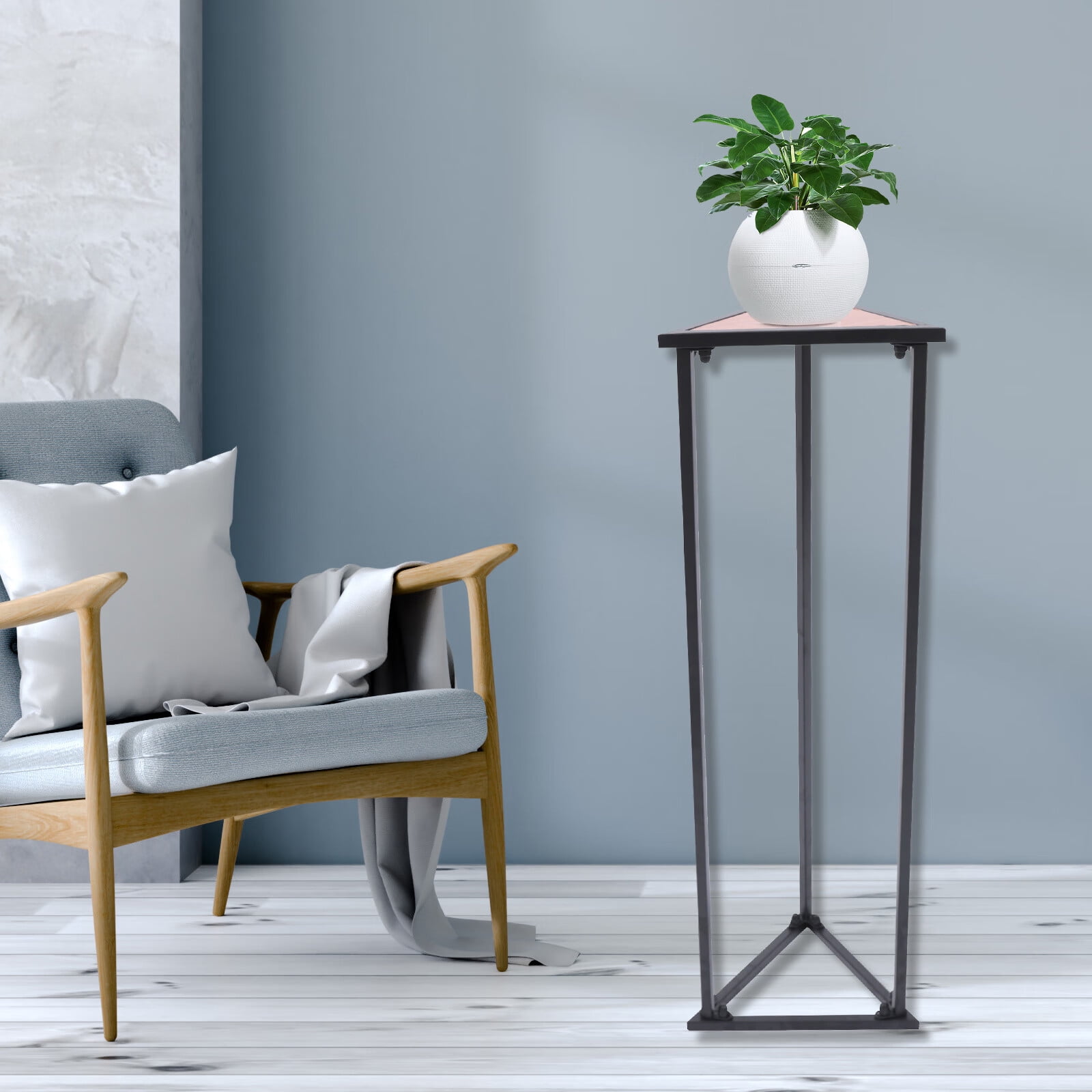 YIYIBYUS Plant Stand Triangular Flower Rack Potted Plant Pedestal ...