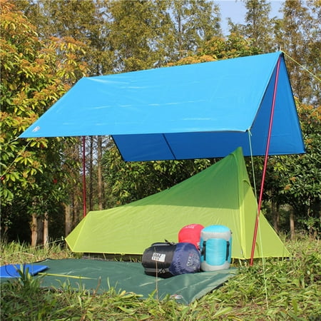 Camping Sun Shade Canopy Oxford Cloth Waterproof Backpacking Awning ...