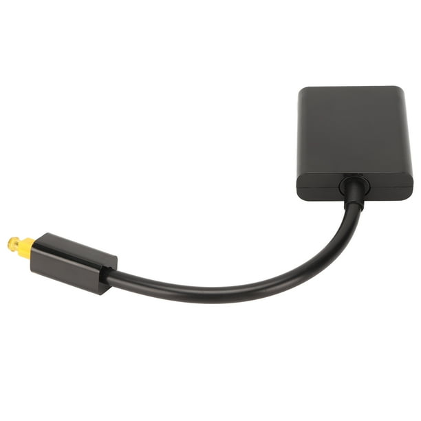 Optical Fiber Sound Adapter, Optical Cable Splitter Stable Flexible 1 ...