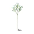 Artificial Baby Breath Bouquet Set Decorative Faux Flower Arrangement ...