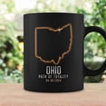 Map Of Ohio Path Of Totality 4824 Total Solar Eclipse Coffee Mugs ...