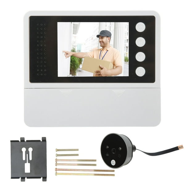 Smart Peephole Viewer,Digital Door Viewer Peephole Night Vision ...