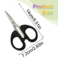 Scissors All Purpose 14Cm Household Sewing Scissors, Metal Craft ...