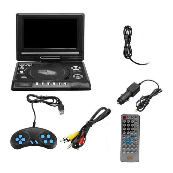 Emerson 10" DVD Player with ATSC Digital TV and LCD 270 Degree Swivel ...