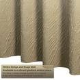 Textured Ombre Shower Curtain for Bathroom, 3D Embossed Ruffle Waterproof Shower Curtain, Fabric ...