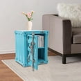 banborba Industrial Wind Bedside Table, End Tables, Container Style ...