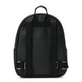 Wednesday Addams Women's Mini Backpack, Black, Polyurethane, Zip ...