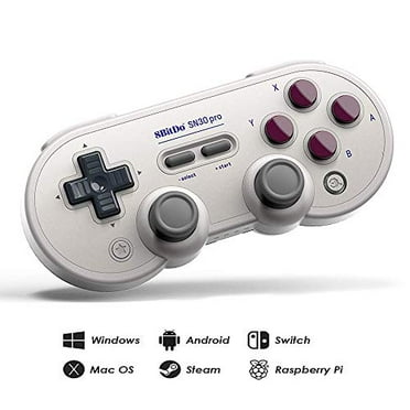 8Bitdo SN30 Pro Wireless Bluetooth Controller with Joysticks Rumble ...