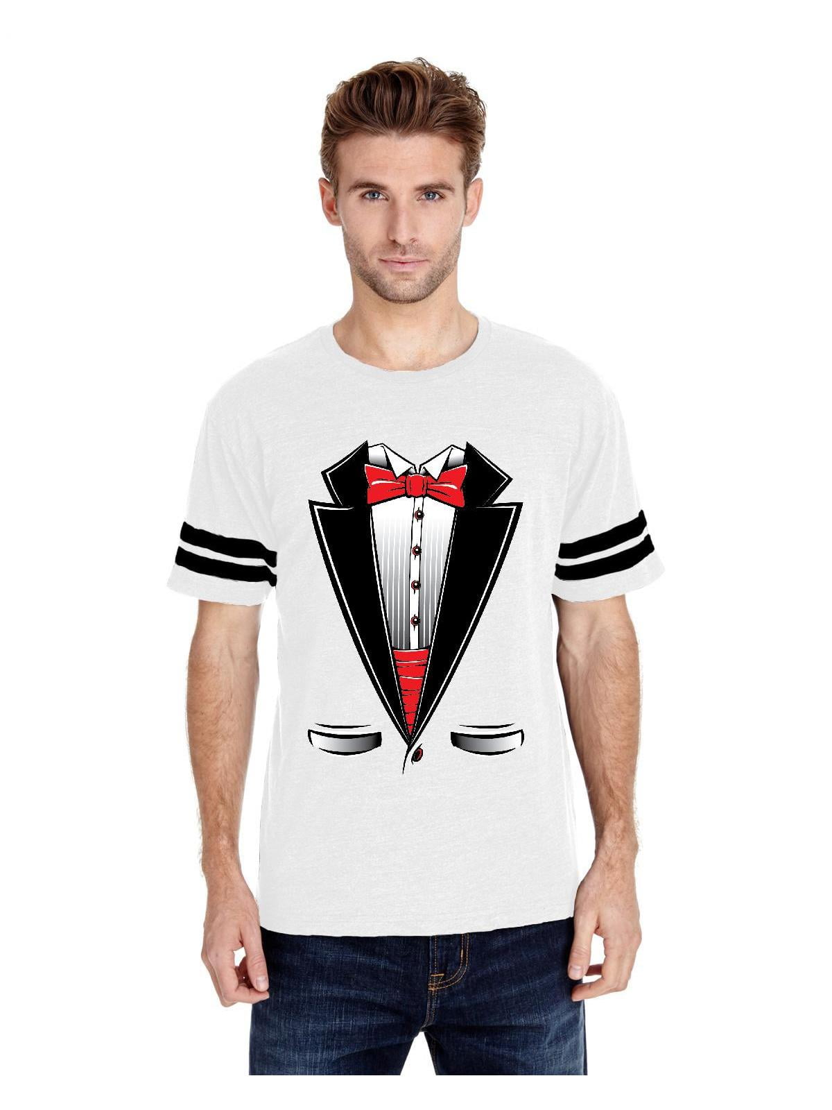 Unisex Tuxedo Prom Costume Football Fine Jersey T-Shirt - Walmart.com